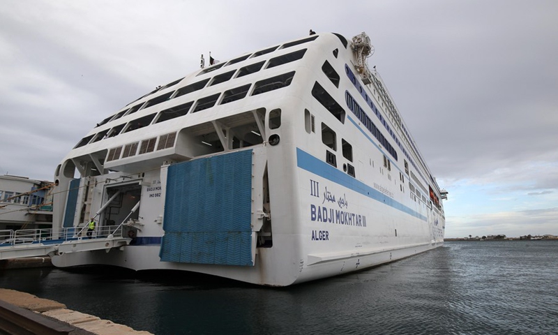 Algeria resumes int'l ferry transport as pandemic eases - Global Times