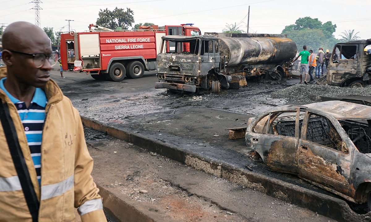 98 killed in Sierra Leone blast - Global Times