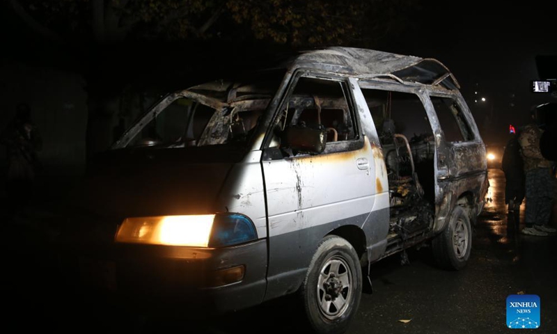 1 killed, 4 wounded as explosion hits bus in Kabul - Global Times