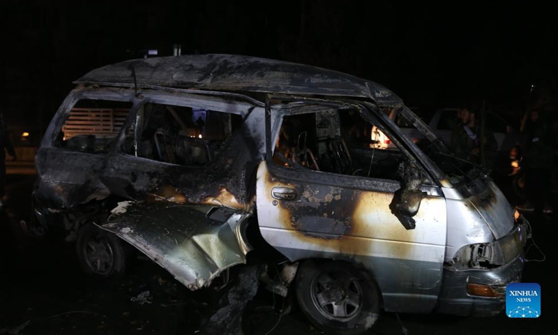 1 killed, 4 wounded as explosion hits bus in Kabul - Global Times