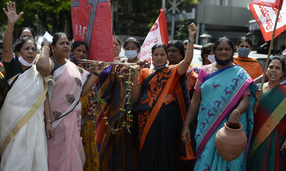 Fueled protest - Global Times