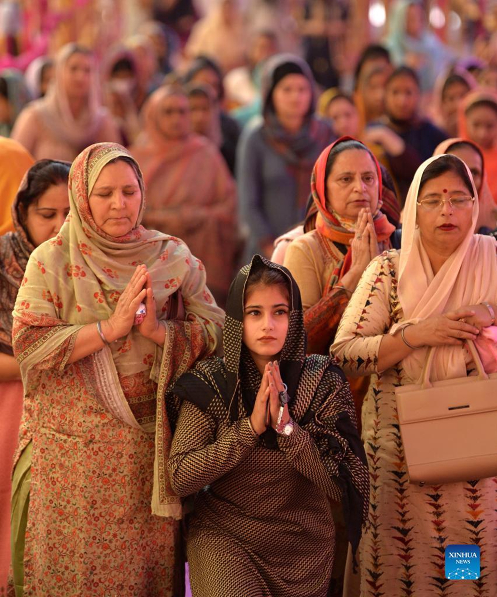 Birth anniversary of first Sikh Guru marked in Jammu, Indian-controlled ...