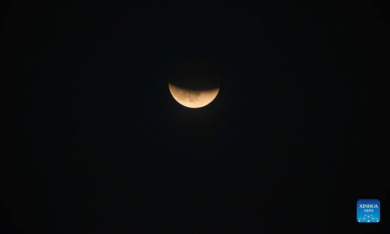 In pics: Lunar eclipse around world - Global Times