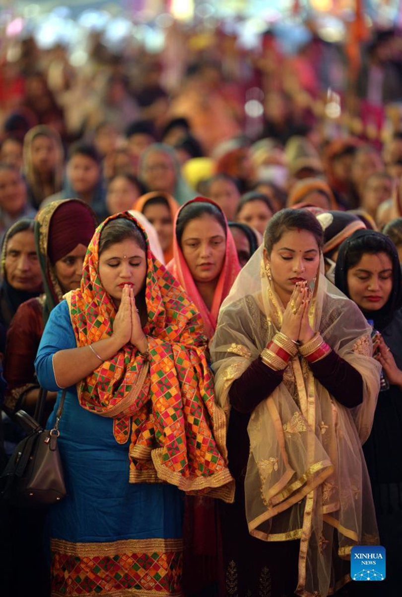 Birth anniversary of first Sikh Guru marked in Jammu, Indian-controlled ...