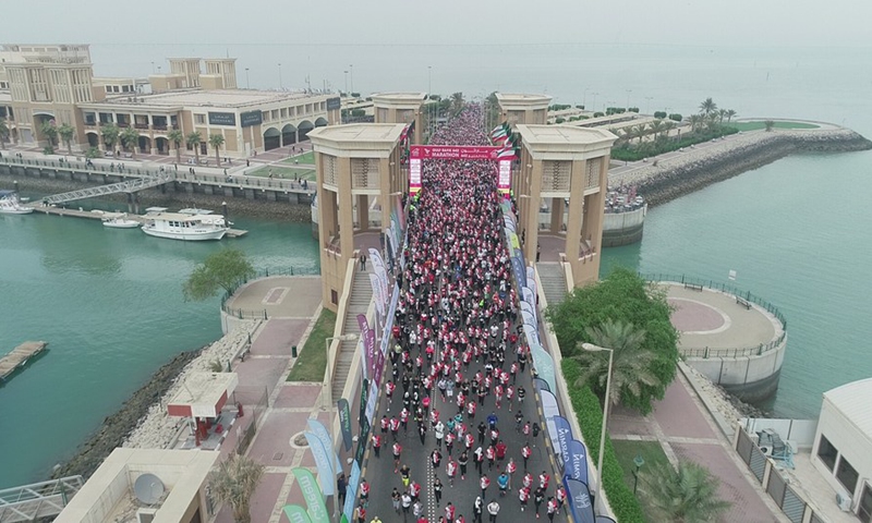 Mideast in Pictures: Kuwaitis, go running! - Global Times