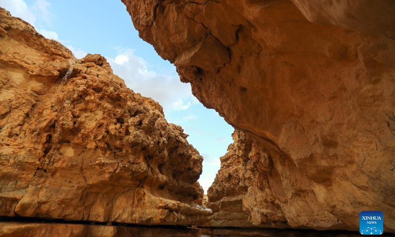 Scenery at Wadi Degla natural protectorate in Cairo, Egypt - Global Times