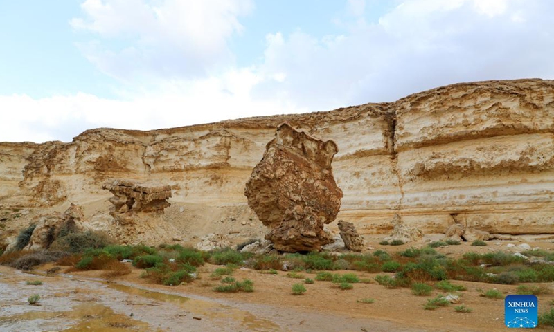 Scenery at Wadi Degla natural protectorate in Cairo, Egypt - Global Times