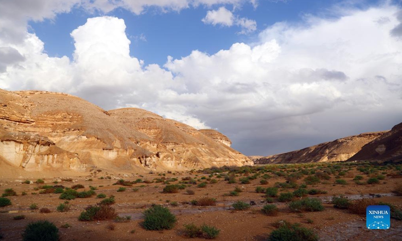 Scenery at Wadi Degla natural protectorate in Cairo, Egypt - Global Times