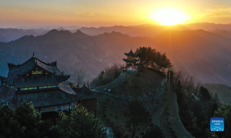 Scenery of Miaoshanzhai scenic area in Baihe County, Shaanxi - Global Times