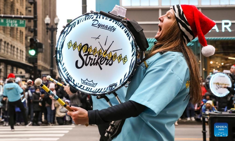 Highlights of Chicago Thanksgiving Parade - Global Times