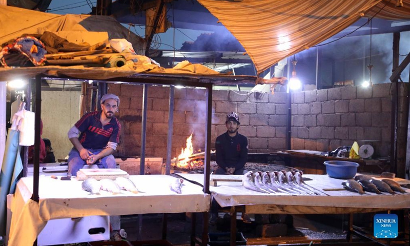 Daily life at al-Midan market after reconstruction in Mosul, Iraq ...