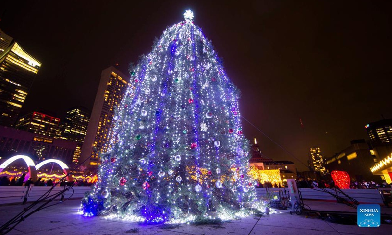 Annual light show in Toronto kicks off - Global Times