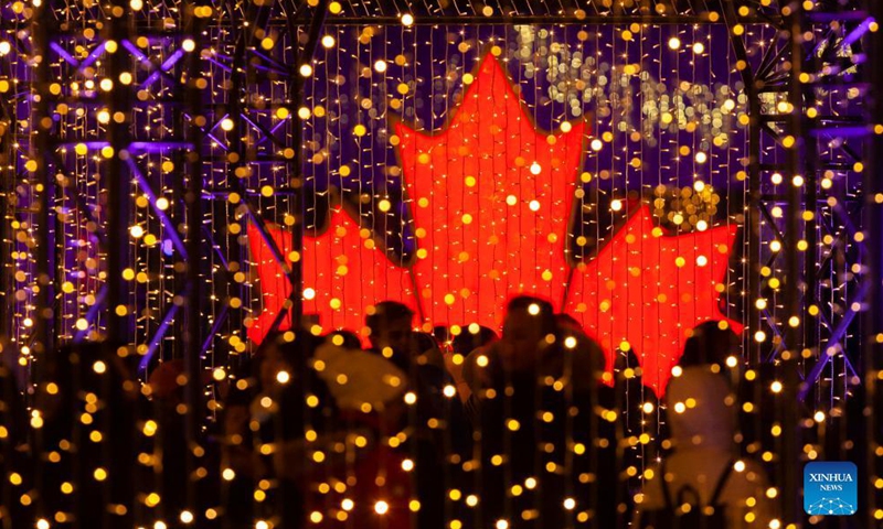Annual light show in Toronto kicks off - Global Times