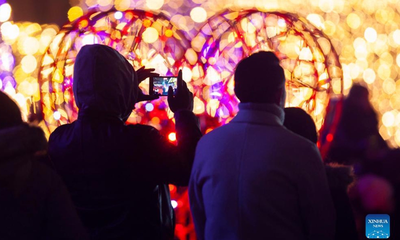 Annual light show in Toronto kicks off - Global Times