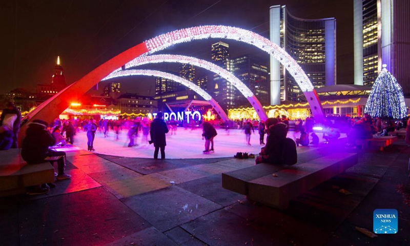 Annual light show in Toronto kicks off - Global Times