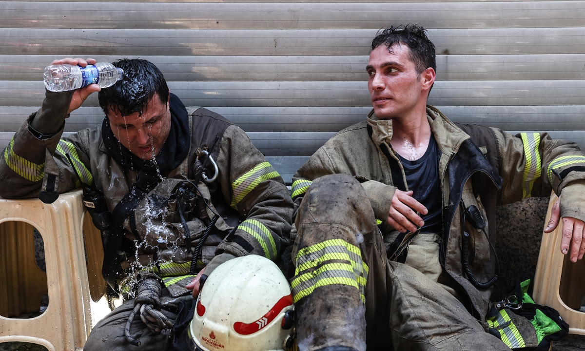 Istanbul’s firefighters go the distance to save lives - Global Times