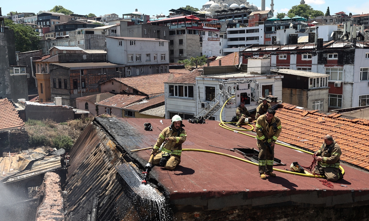 Istanbul’s firefighters go the distance to save lives - Global Times