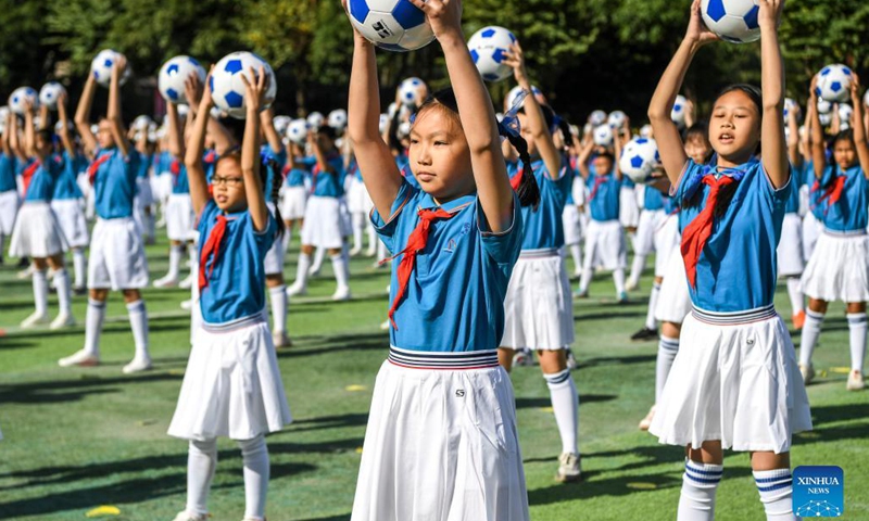 S. China primary school kicks off sports festival - Global Times