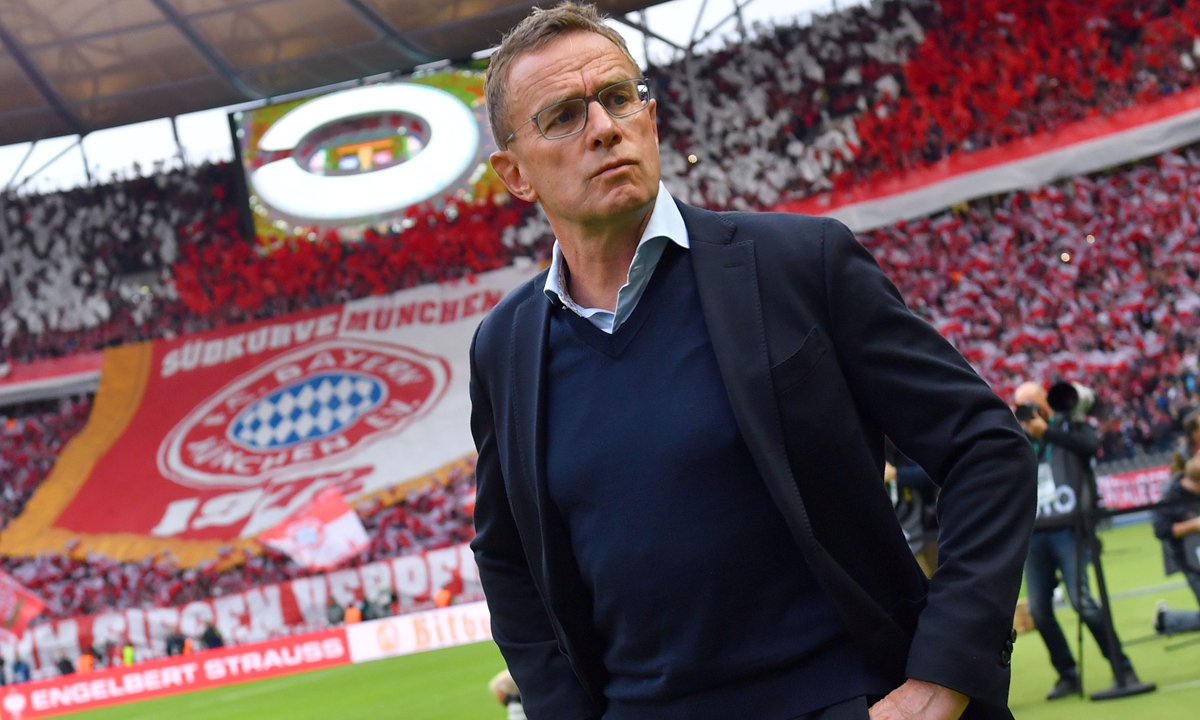 Rangnick arrives at Old Trafford - Global Times