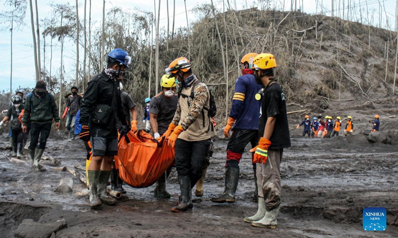 Death toll of Indonesia's volcano eruption rises to 34 - Global Times