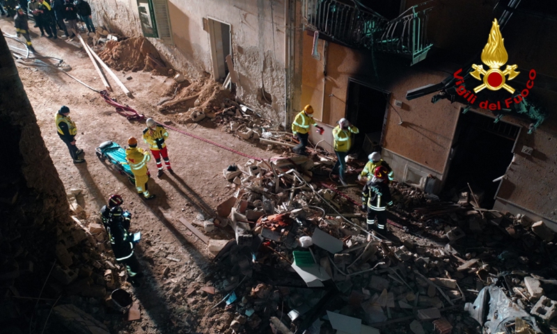 3 killed, 6 missing in gas explosion in Italy - Global Times