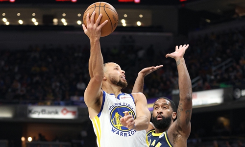 Warriors rally to edge Pacers - Global Times
