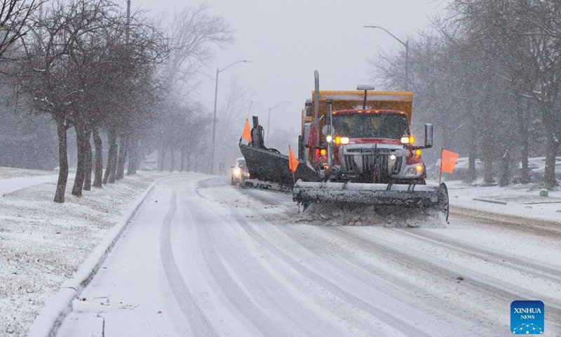Snowfall hits Greater Toronto Area - Global Times