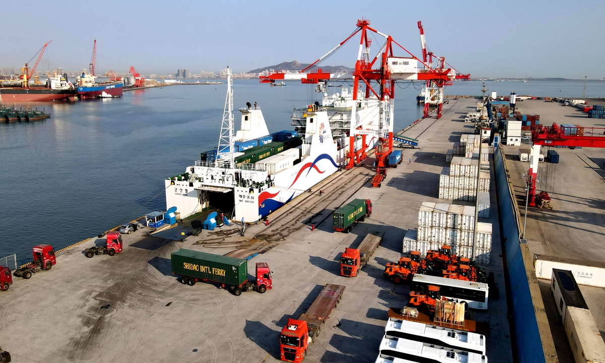 Harbor facilitates cross-border e-commerce - Global Times