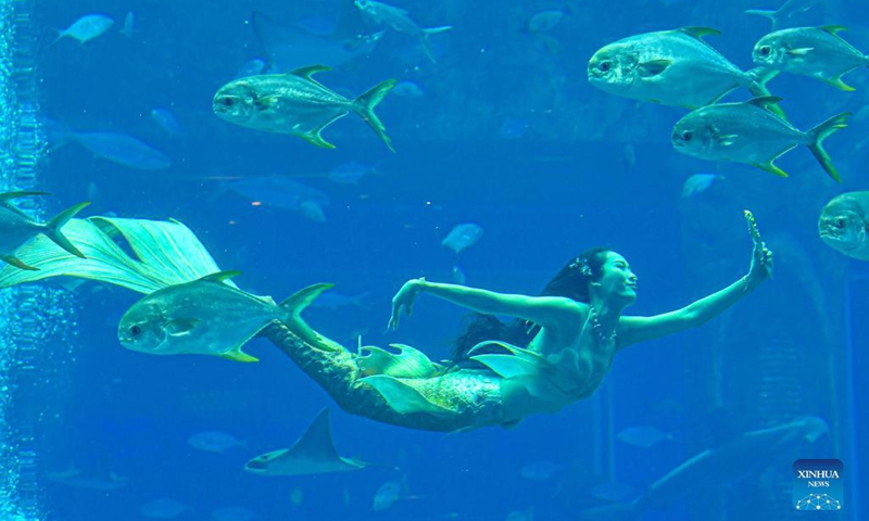 Mermaid contest held in Sanya, China's Hainan - Global Times