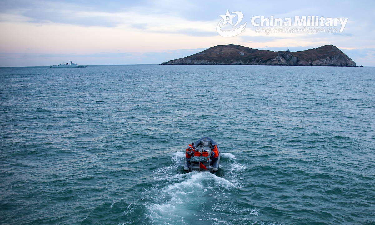 Frigate flotilla organizes maritime live-fire training - Global Times