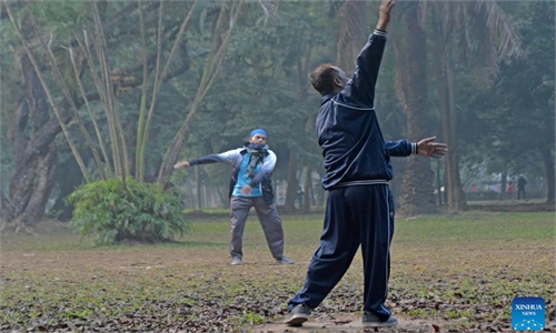 Morning exercise in Bangladesh - Global Times