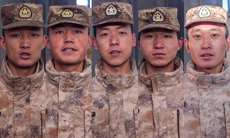Soldiers stationed at the highest PLA post share their new year wishes ...