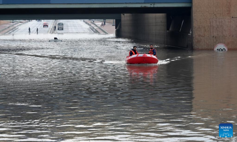 Heavy rain hits Kuwait - Global Times