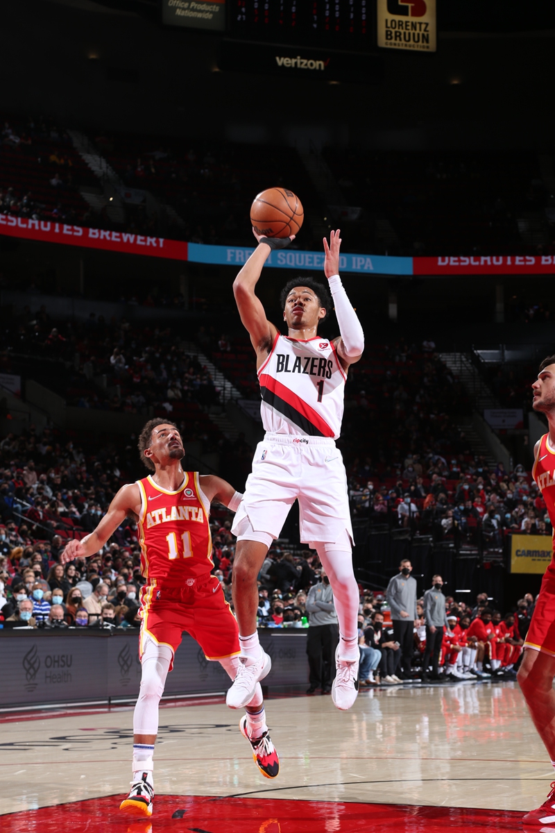 Simons powers Portland to win over Atlanta - Global Times