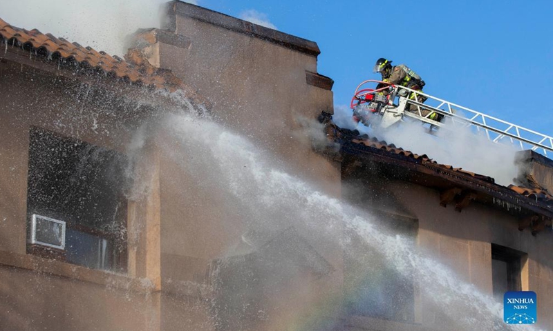 11 people rescued in four-alarm fire at Toronto - Global Times