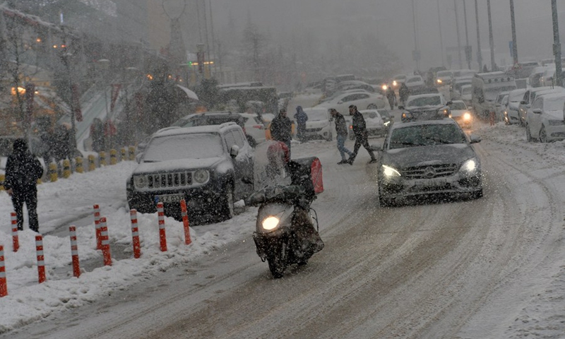 Heavy snowfall blankets most of Turkey in prolonged cold spell - Global ...