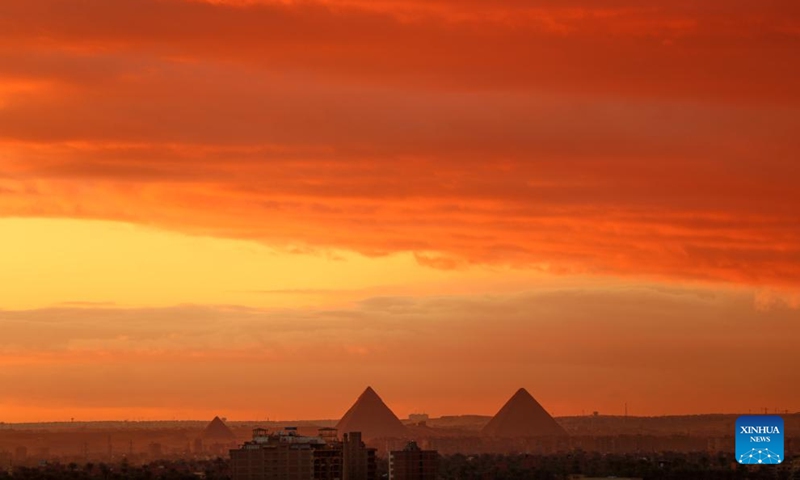 Sunset view in Cairo, Egypt - Global Times