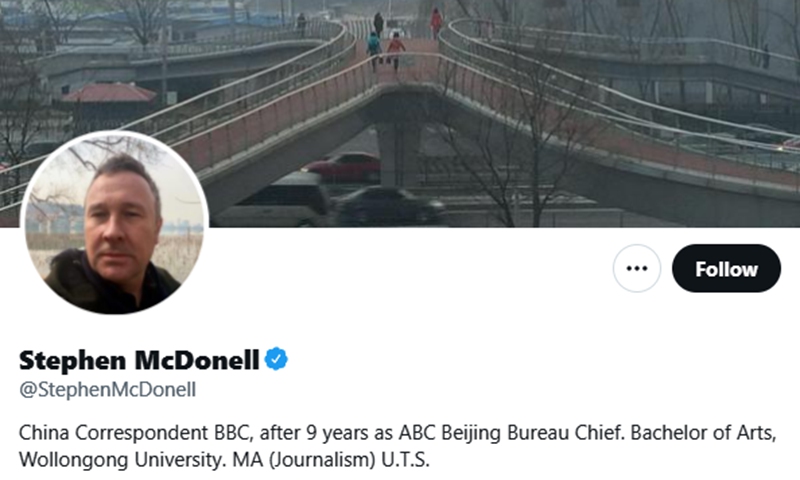 BBC correspondent blocks Chinese follower after being asked to ‘report ...