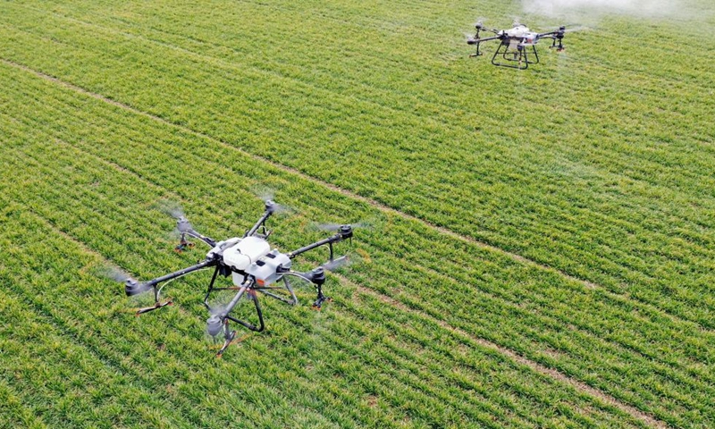 "Unmanned farm" in China's Anhui - Global Times