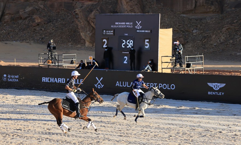 Polo tournament stages in desert! - Global Times