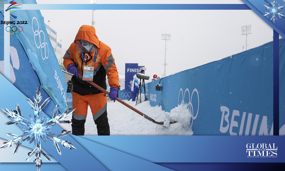 Beijing 2022 meets heavy snow - Global Times