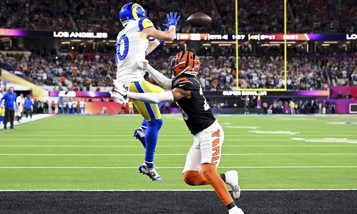 Los Angeles Rams come back to beat Cincinnati Bengals - Global Times