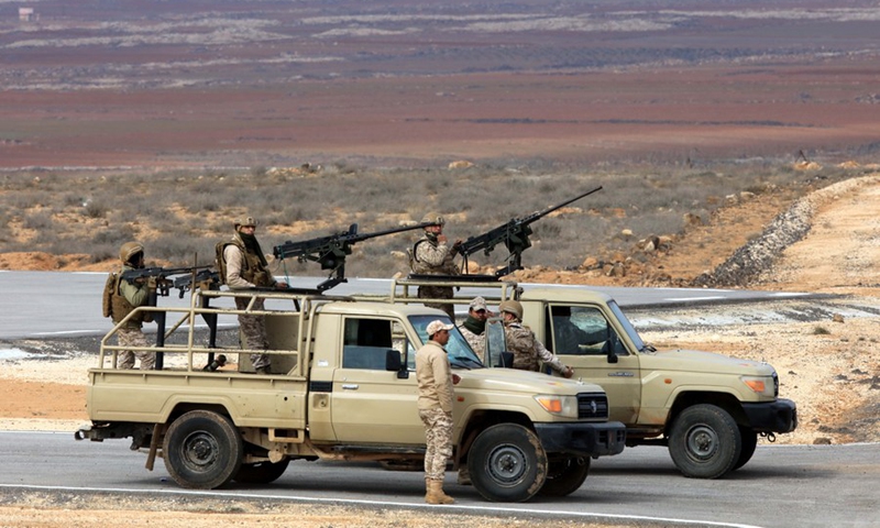 Jordan tightens border controls to fight drug trafficking - Global Times