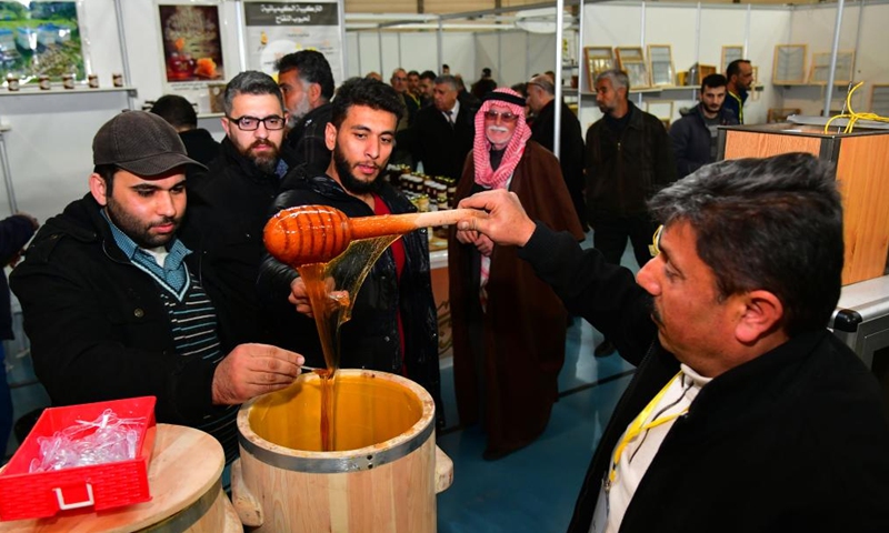 Honey Festival held in Damascus, Syria - Global Times