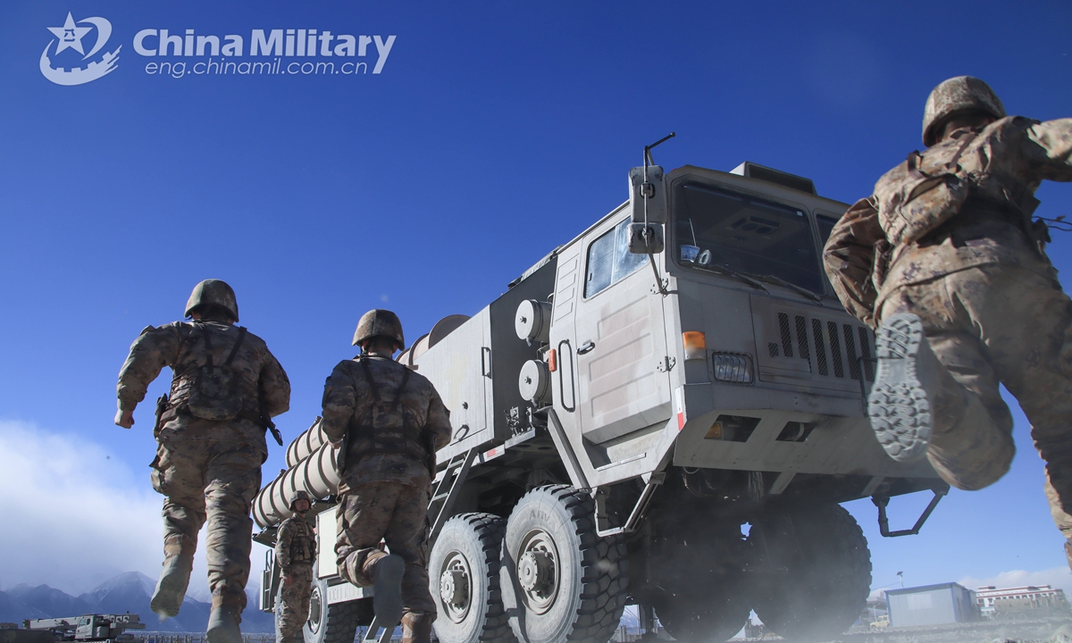 Ground-to-air missile brigade conducts collaboration exercise - Global ...