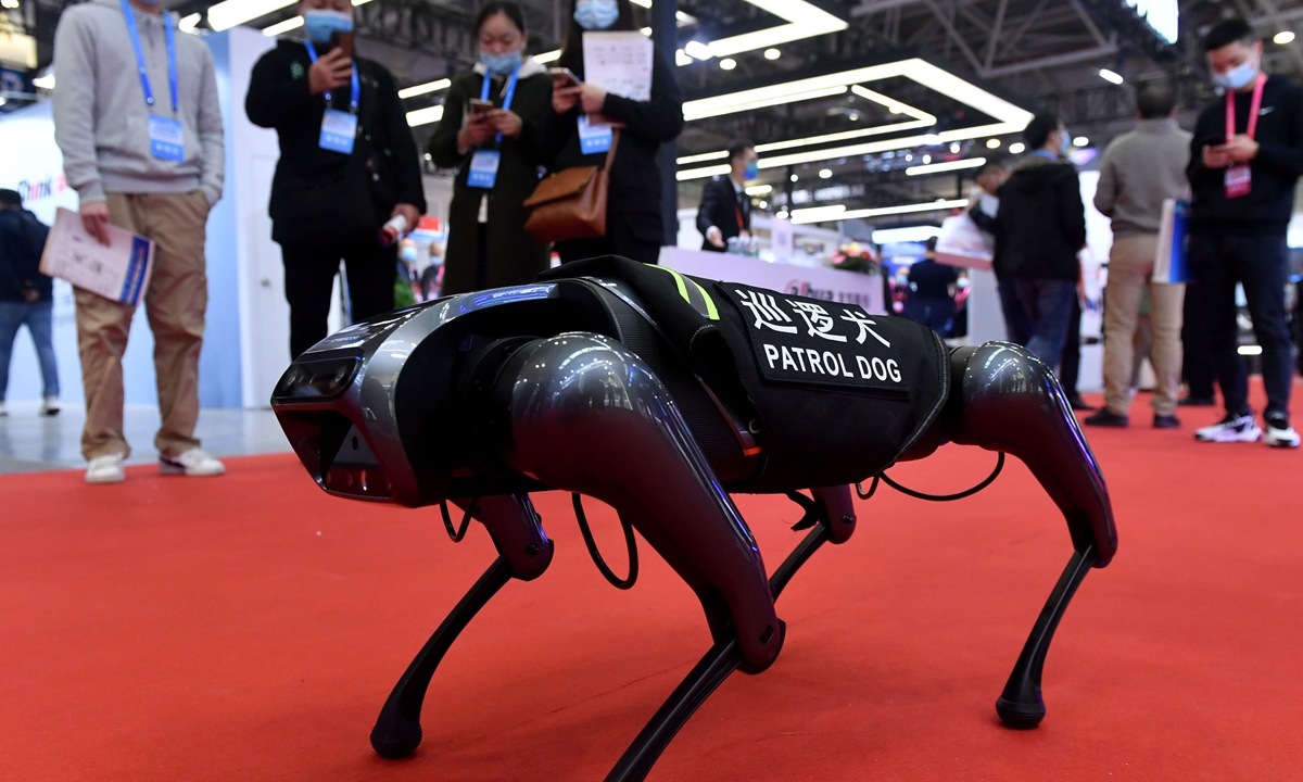 Digital dog on duty - Global Times