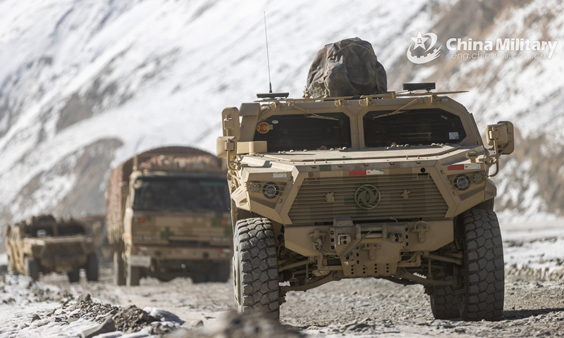 Tactical armored vehicles gallop down tricky roads - Global Times