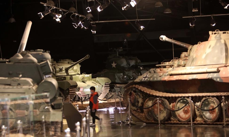 People visit Royal Tank Museum in Jordan - Global Times