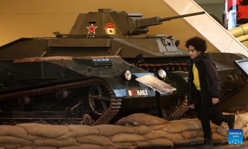 People visit Royal Tank Museum in Jordan - Global Times