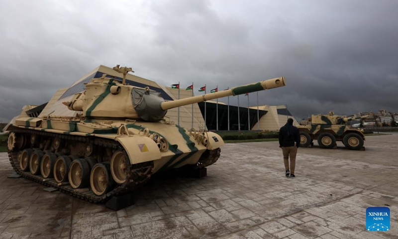 People visit Royal Tank Museum in Jordan - Global Times